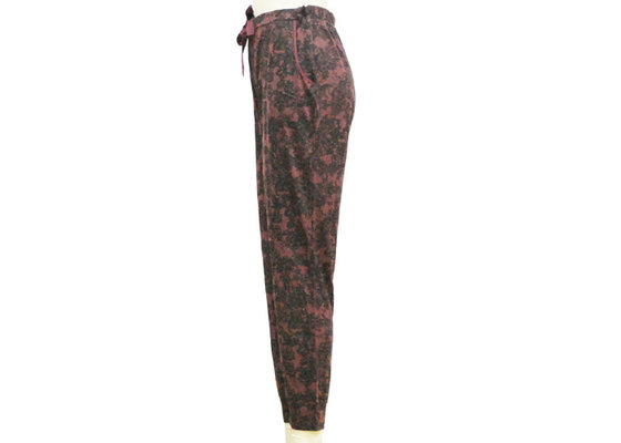 Skinny Leg Ladies Casual Pants Women'S Pull On Trousers Sleep Wear Adjustable Waist Band supplier