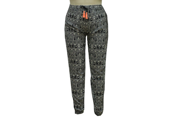 Fancy Womens Loose Fitting Pants , Women'S Drawstring Trousers Loungewear supplier