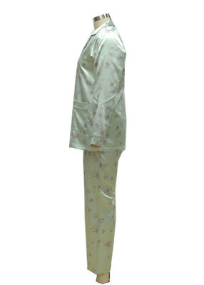 Pint Satin Inside Brushed  Ladies Pajama Sets Warmest Women'S Winter Pajamas supplier