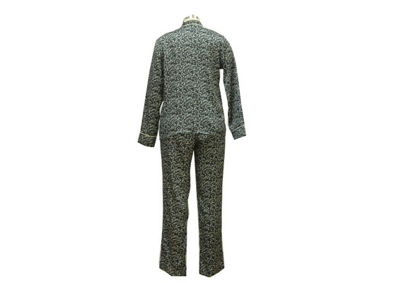 Fireworks Print Girls / Women'S Satin Pajama Sets , Tall Womens Pajamas Homestyle supplier