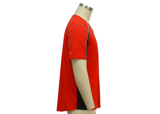 100% Polyester Sports Polo T Shirts For Men , Custom Printed Polo T Shirts supplier