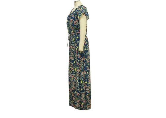 100% Polyester  Beach Wear Jumpsuits , One Piece Dressy Jumpsuits For Petites supplier
