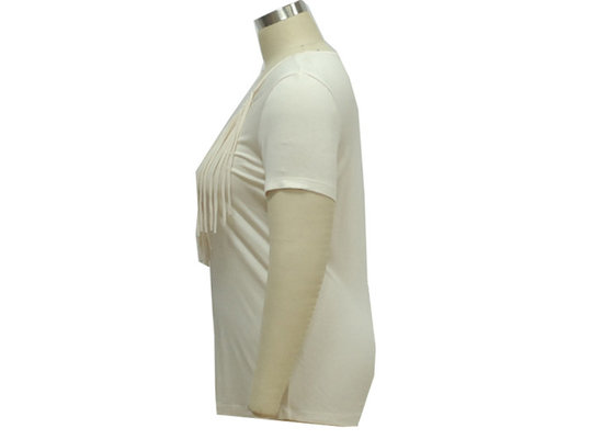 Women's Fashion 1/2 Sleeves Shirt  Round-Necline With tassel Decoration Fit Size supplier