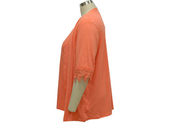 Custom Wholesale Casual Tops With Fake Two-Pieces Design For Middle Aged Women supplier