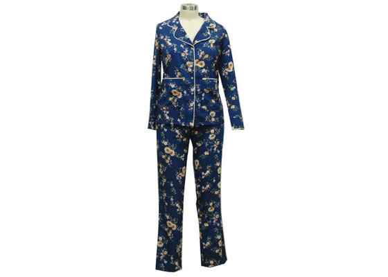 Fashion Printed Womens Matching Loungewear , Comfy Ladies Casual Loungewear supplier