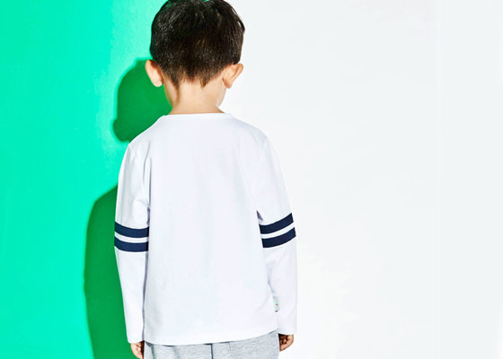 Round Neck Long Sleeve Kids Boys Sweater , Stylish 5 Years Boy Clothes supplier