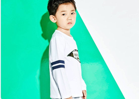 Round Neck Long Sleeve Kids Boys Sweater , Stylish 5 Years Boy Clothes supplier