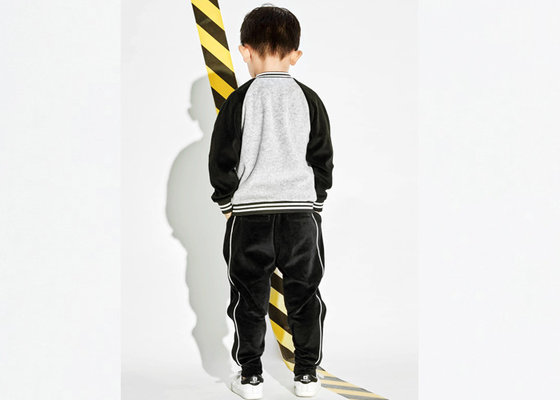 Lightweight Funky Kids Boys Clothes For 10 Year Olds Zip Up Jacket White And Back supplier