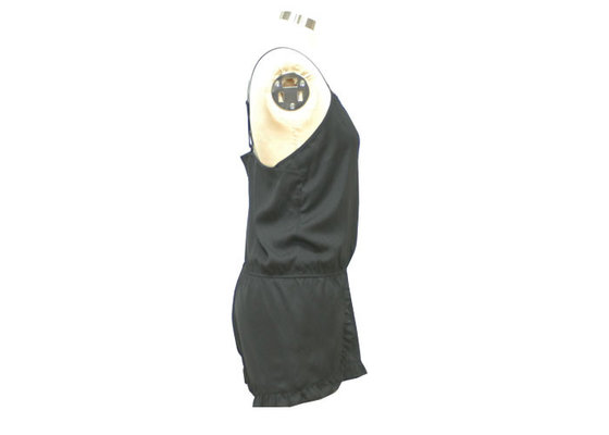 Lace Front Ladies Casual Jumpsuits And Rompers 100% Polyester Matt Satin supplier