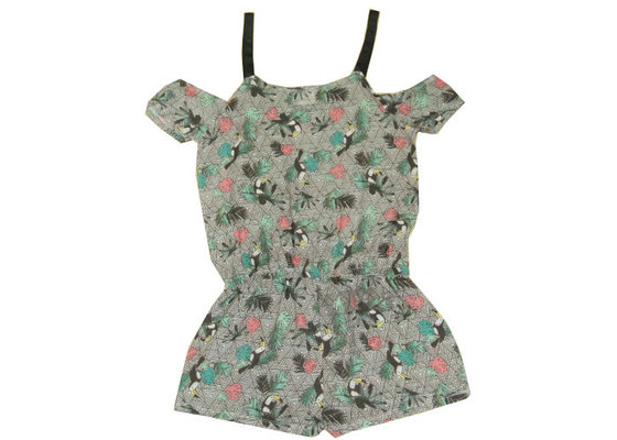 Strappy Ladies Holiday Jumpsuit , One Piece Shorts Jumpsuit Customized Logo supplier