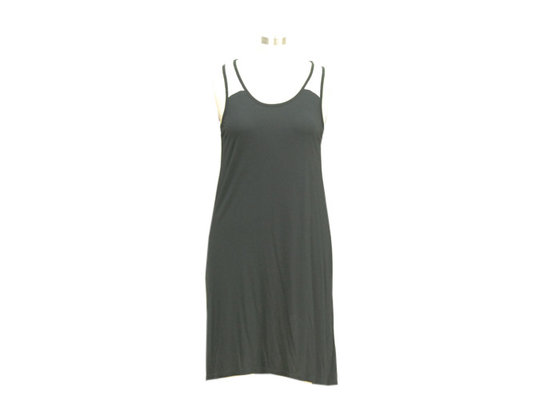 Cosy Ladies Night Dresses Sleepwear Jersey Sleeveless Dress Lace Contast Binding supplier