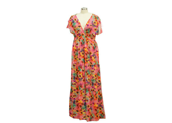 Plus Size Women'S Casual Dresses For Moms Cord & Tassel Length Breathable supplier