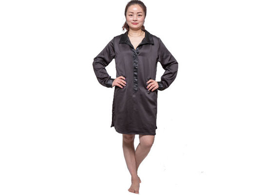 OEM Short Dress Classic Womens Satin Pajamas Shinny And Dull Max Design supplier