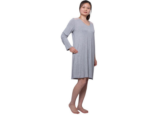 Comfy Women'S Pajamas Ladies Viscose Elastane Jersey Night Dress supplier