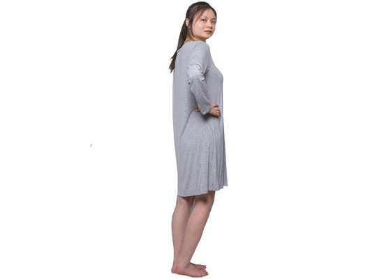 Comfy Women'S Pajamas Ladies Viscose Elastane Jersey Night Dress supplier