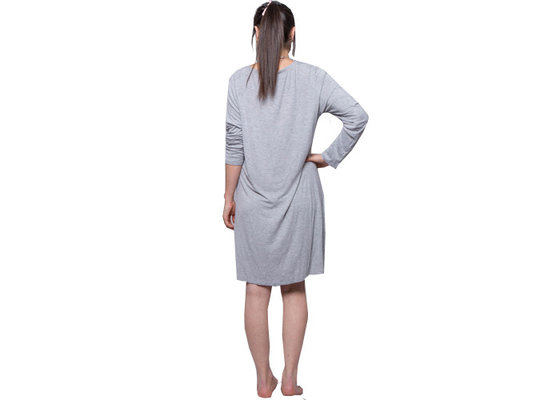 Comfy Women'S Pajamas Ladies Viscose Elastane Jersey Night Dress supplier