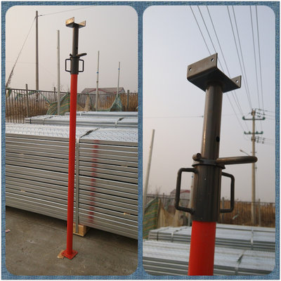 adjustable 2.1-3.8m pained/Galvanzied Scaffolding Steel props/ Shoring props