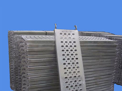 scaffolding steel plank catwalk metal ladder with hook or without