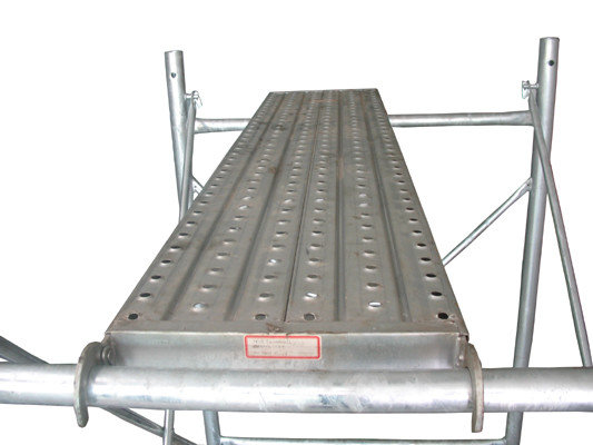 scaffolding steel plank catwalk metal ladder with hook or without