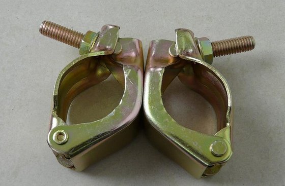 Casted Iron  Galvanized Double pressed Stamping Scaffolding Pipe Clamp swivel 48.3mm drop forged
