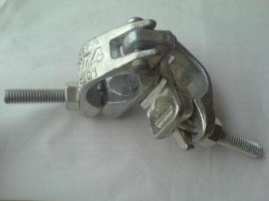 Casted Iron  Galvanized Double pressed Stamping Scaffolding Pipe Clamp swivel 48.3mm drop forged