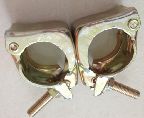 Galvanized Double pressed Stamping Scaffolding Rapid Clamp swivel 48.3mm drop forged