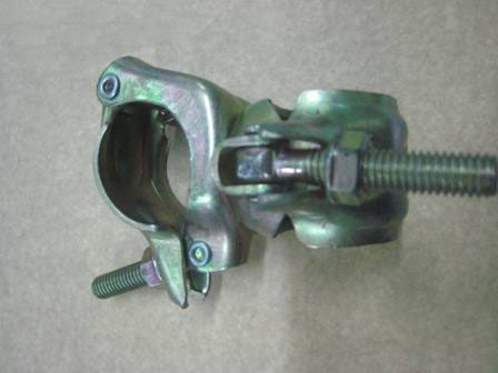 Galvanized Double pressed Stamping Scaffolding Rapid Clamp swivel 48.3mm drop forged