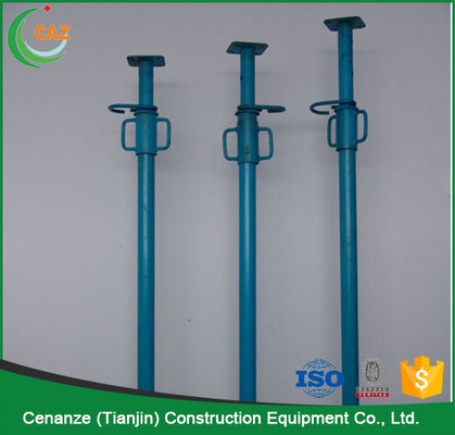 light duty Steel prop jack high uality scaffolding shoring props coated or galvanized