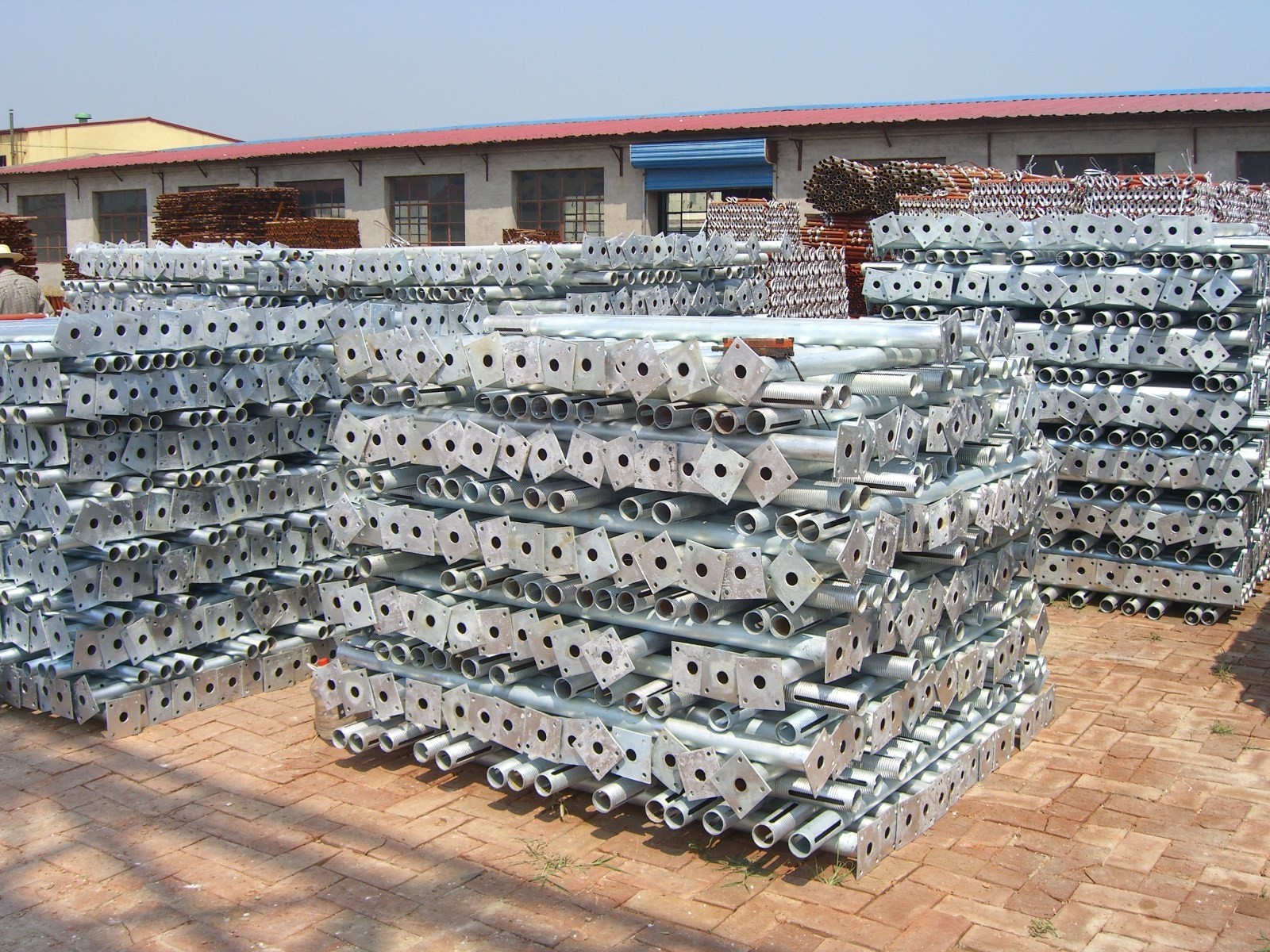 adjustable 2.1-3.8m pained/Galvanzied Scaffolding Steel props/ Shoring props