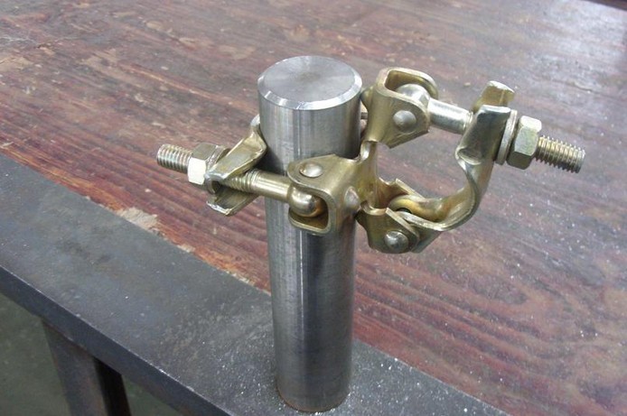 Jis  Galvanized Double pressed Stamping Scaffolding Pipe Clamp