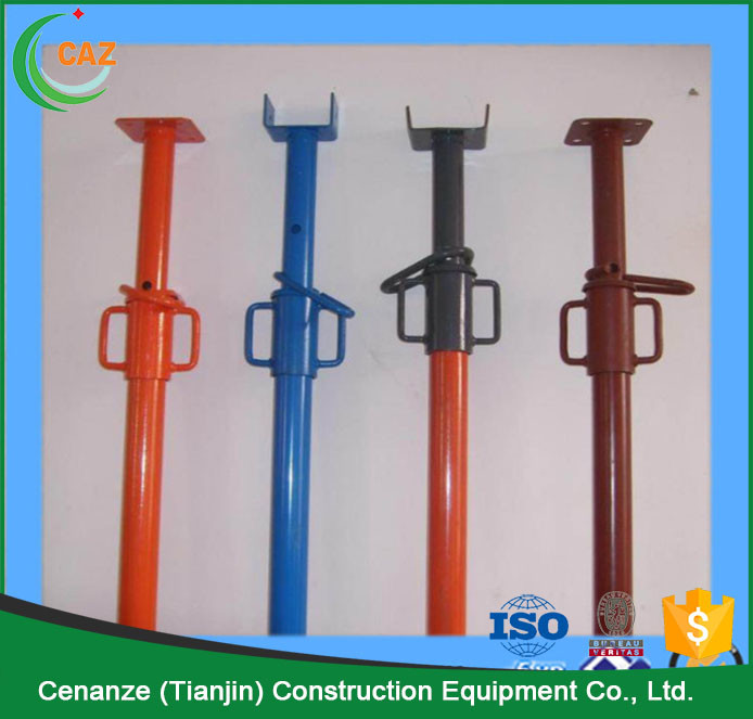 Galvanized  Cup type Formwork Steel push-pull prop adjustable