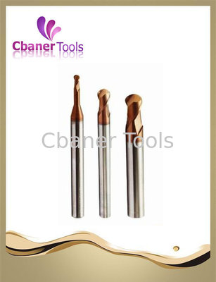 HRC55 TiSiN Coated 2Flutes carbide ball nose end mills