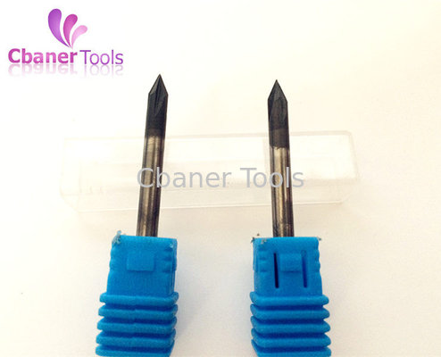 Tungsten Carbide Spot Drills with diamond coating for glass fiber