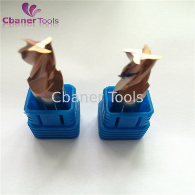 High precision carbide customized step end mills for making glasses