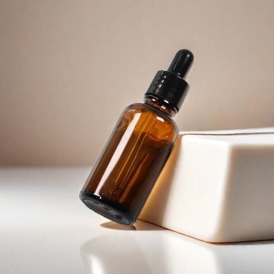 Brwon 10ml Glass Dropper Bottle For CBD liquids And Essential Oils