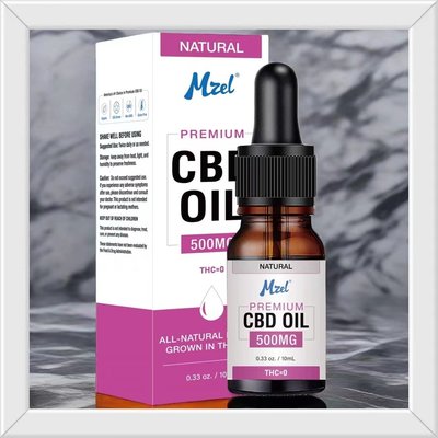 CBD Oil Packaging Paper Box for Dropper Bottles Customization Stack 7-10pcs