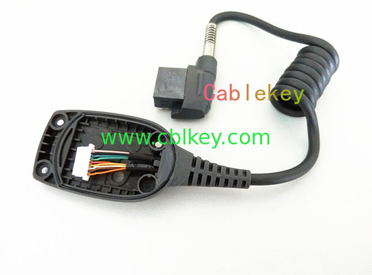 Custom Scan&Power Coiled barcode Scanner Cable for Motorola Symbol RS409 WT4090