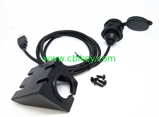 2m Car Dashboard Flush Mount USB Extension Car Radio cable