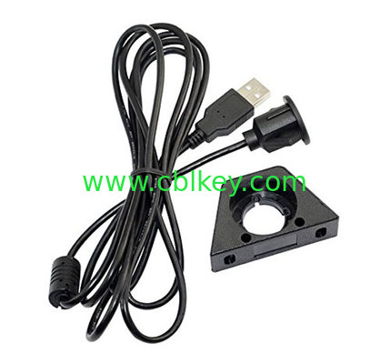 2m Mount pannel USB Extension for car ,motorcycle ,boat