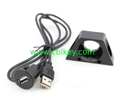 2m Mount pannel USB Extension for car ,motorcycle ,boat