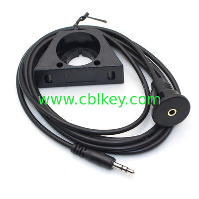 2m Mount pannel 3.5mm AUX Extension for car ,motorcycle ,boat
