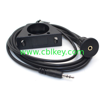 2m Mount pannel 3.5mm AUX Extension for car ,motorcycle ,boat