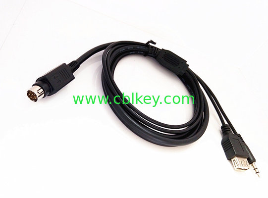 Cable-35USB AUX-IN 3.5mm audio and 5V USB Charging cable for Grom
