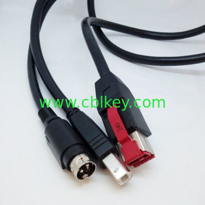 NCR 1432-C404-0040 24V Printer Power Cable