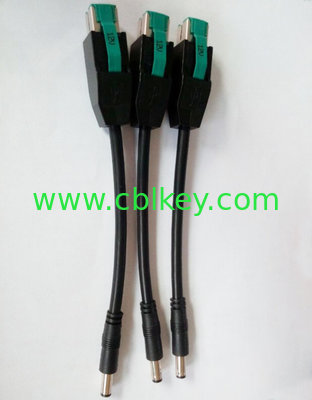 12V Poweredusb to 5.5*2.1mm DC plug cable for Epson printer
