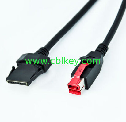 FRU40N4716 4925 3.8M 24V to 1x8 Powered USB Cable for IBM 4691