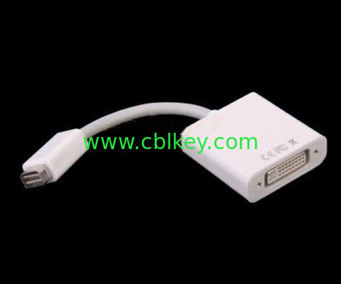 15CM Mini DVI Male to HDMI Female Adapter Convertor Cable for Macbook pro iMac