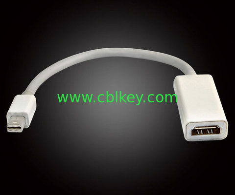 Mini Display Port MDP Male to HDMI Female Adapter Cable for Micbook Pro Air iMAC