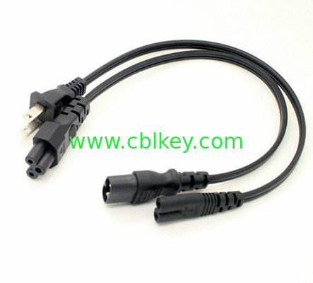 USB Type 2 in 1 short 1ft power cord for digital camera & notebook, new