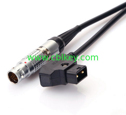 0.5M D-Tap to Lemo 6-pin male Charge Cable for Red One V Mount Gold Mount Battery